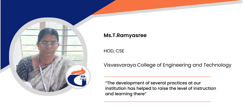 Visvesvaraya College of Engineering and Technology: Ms.T.Ramyasree, HOD ...