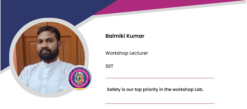 SIIT: Balmiki Kumar, Workshop Lecturer