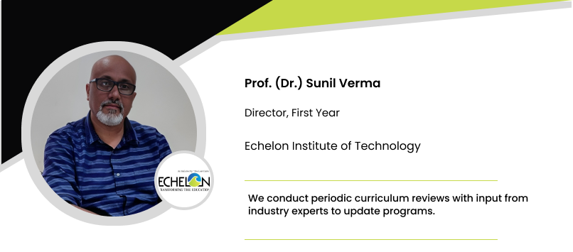 Echelon institute of Technology: Prof. (Dr.) Sunil Verma, Director ...