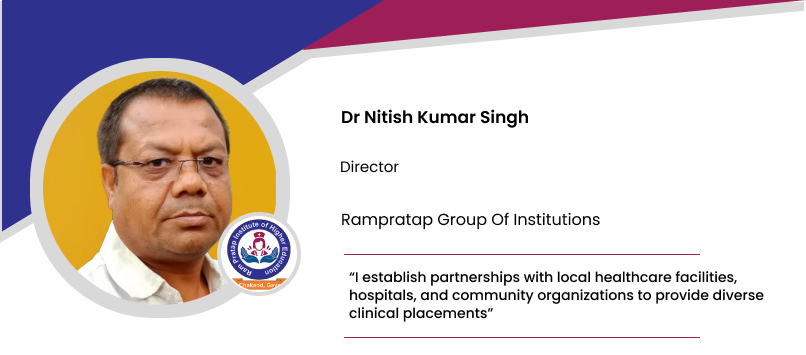 Rampratap Group Of Institutions: Dr Nitish Kumar Singh, Director