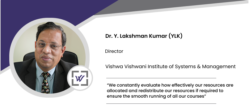 Vishwa Vishwani Institute Of Systems And Management Dr Y Lakshman