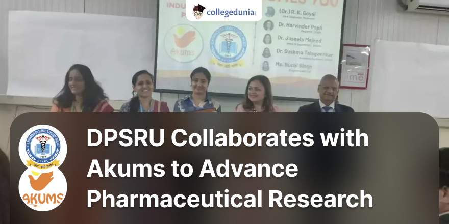 DPSRU Collaborates with Akums to Advance Pharmaceutical Research in ...