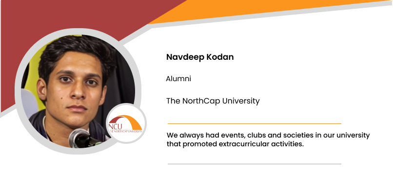 The NorthCap University: Navdeep Kodan, Alumni