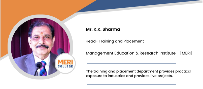 Management Education & Research Institute: Mr. K.K. Sharma, Head ...