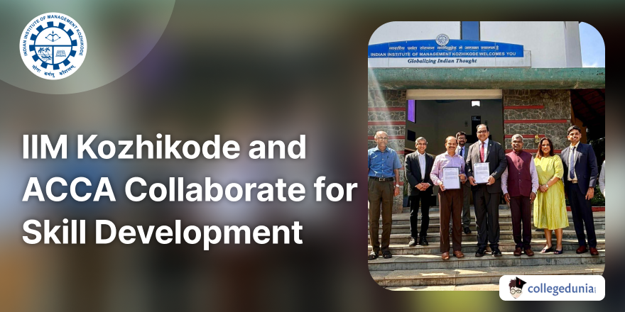 IIM Kozhikode and ACCA Collaborate for Skill Development and Career ...