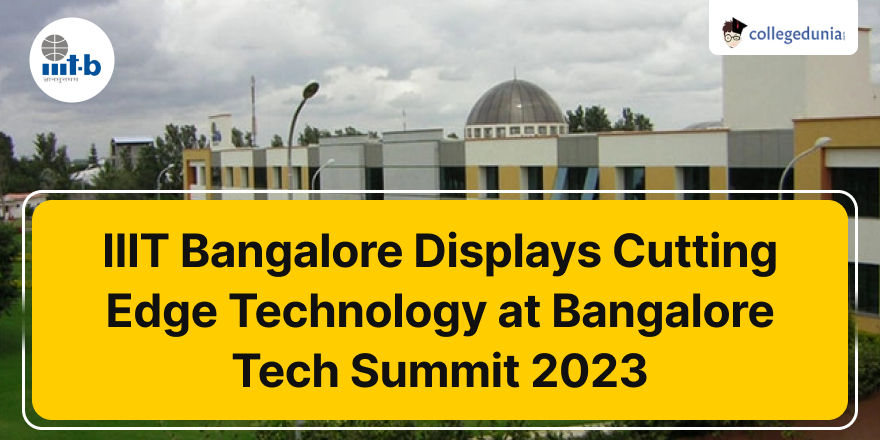 IIIT Bangalore Displays Cutting Edge Technology at Bangalore Tech ...