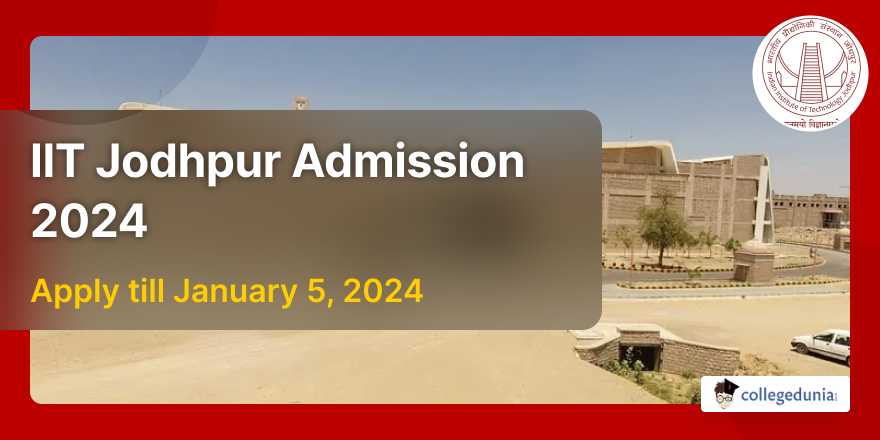 IIT Jodhpur Admission 2024 Open for PG Diploma in Data Engineering; Apply till January 5
