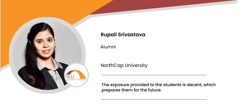 NorthCap University: Rupali Srivastava, Alumni