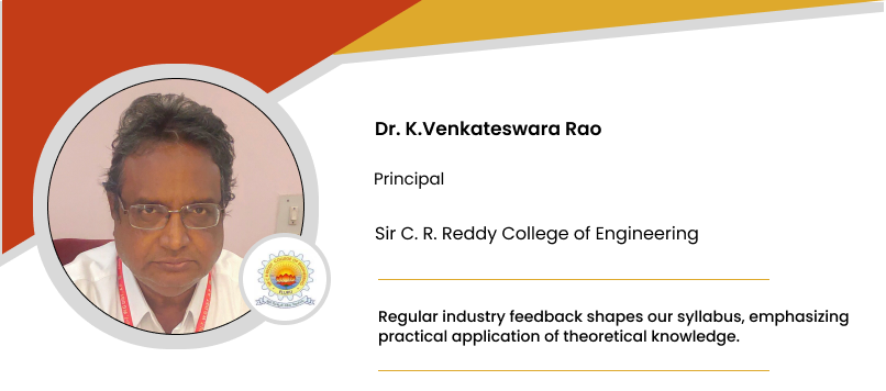 Sir C.R.Reddy College of Engineering: Dr. K.Venkateswara Rao, Principal