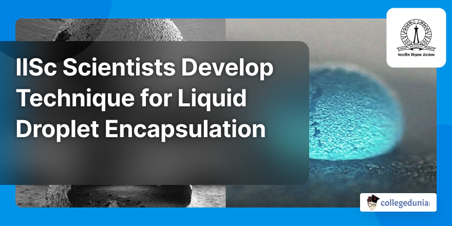 IISc Scientists Develop Revolutionary Technique for Liquid Droplet ...