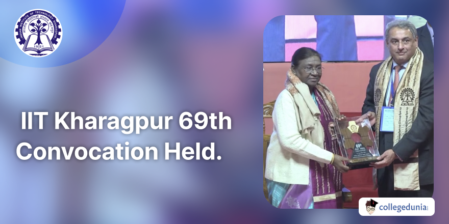 IIT Kharagpur 69th Convocation Held, President Droupadi Murmu Awards ...