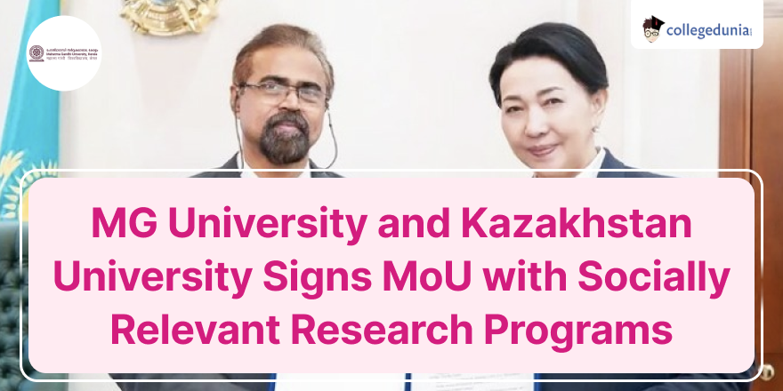 MG University and Kazakhstan University Signs MoU with New ...