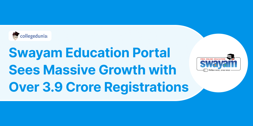 Swayam Education Portal Sees Massive Growth with Over 3.9 Crore ...