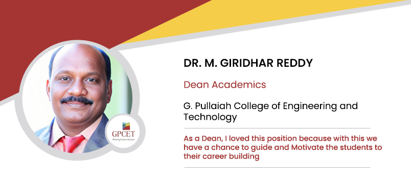 G. Pullaiah College of Engineering and Technology: Dr. M. Giridhar ...