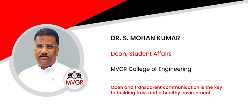MVGR College of Engineering: Dr. S. Mohan Kumar, Dean, Student Affairs