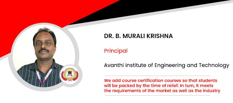 Avanthi Institute of Engineering and Technology: Dr. B. Murali Krishna ...