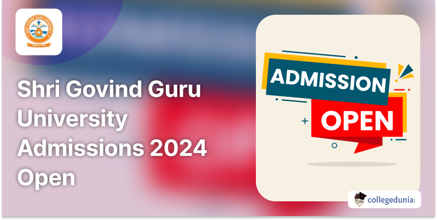 Shri Govind Guru University Admissions 2024 Open, Apply before February 29; Check Direct Link Here