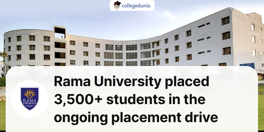 Rama University Placement 2024 Ongoing, Over 3500 Students Placed with ...