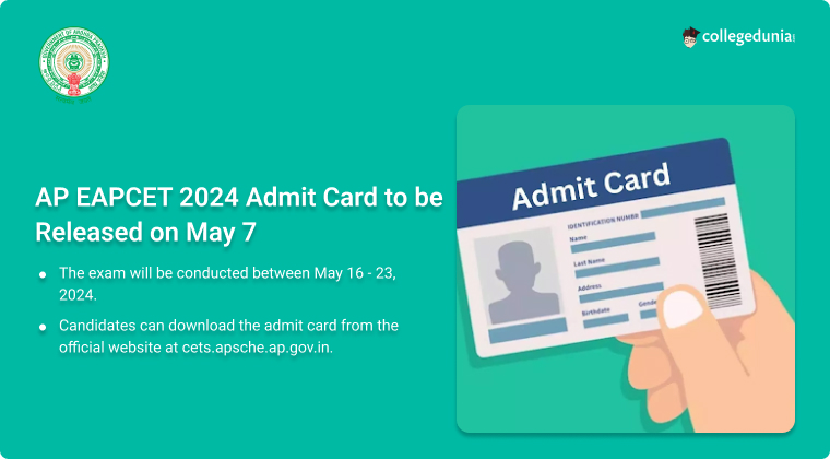 AP EAPCET 2024 Admit Card to be Released on May 7; Check Direct Link to ...