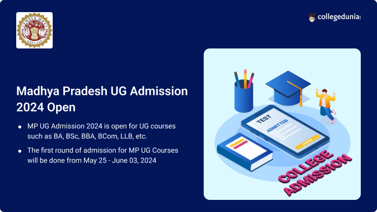 Madhya Pradesh UG Admission 2024 Open @epravesh.mponline.gov.in; Apply ...
