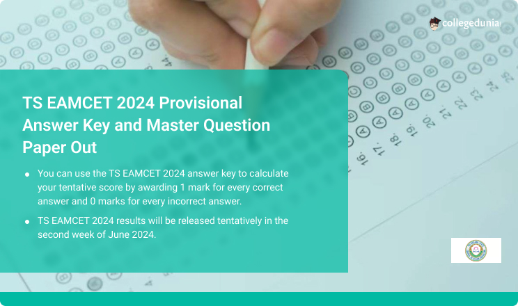 TS EAMCET 2024 Provisional Answer Key and Master Question Paper Out ...
