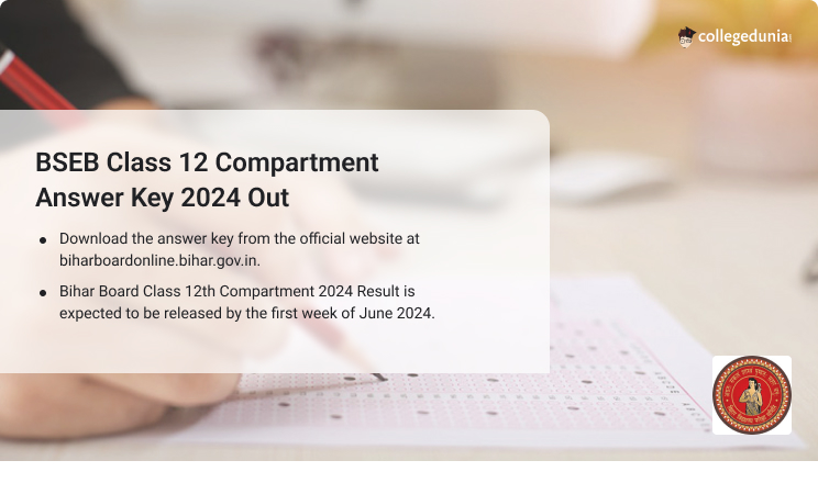 BSEB Class 12 Compartment Answer Key 2024 Out; Get Download Link Here