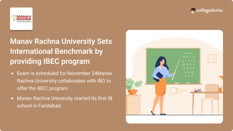 Manav Rachna University Becomes the First Ever University to Offer IBEC ...