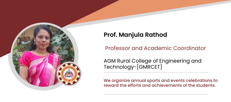 AGM Rural College of Engineering and Technology: Prof. Manjula Rathod ...