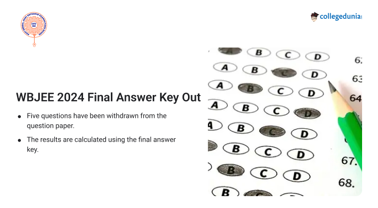 WBJEE 2024 Final Answer Key Out @wbjeeb.nic.in; Download PDF Here