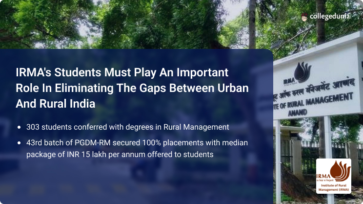 IRMA's Students Must Play An Important Role In Eliminating The Gaps ...