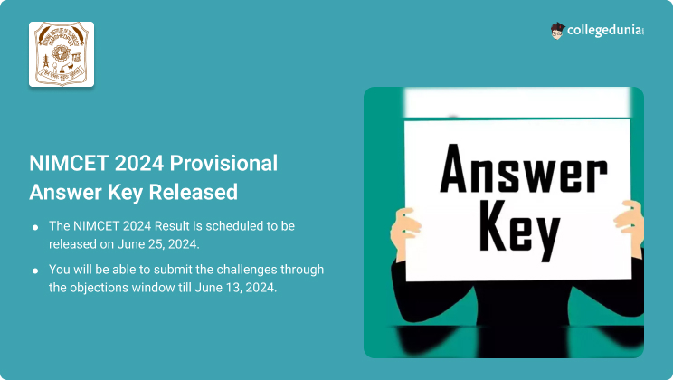 NIMCET 2024 Provisional Answer Key Released; Check Direct Link Here