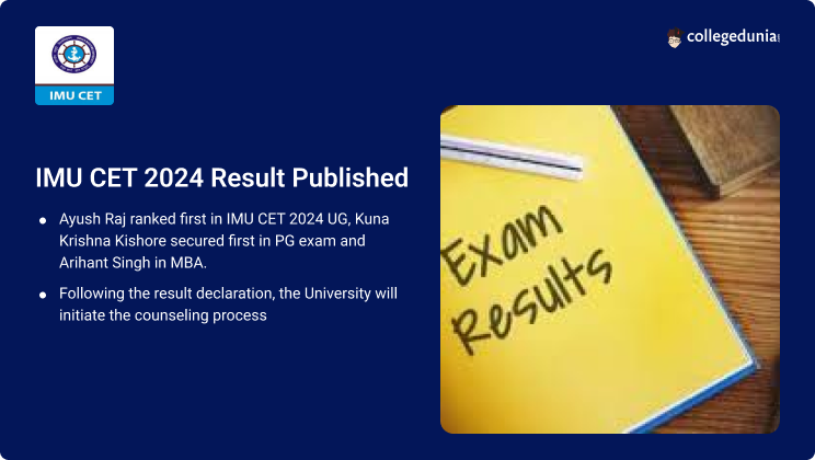 Imu Cet 2024 Result Published Direct Link Here
