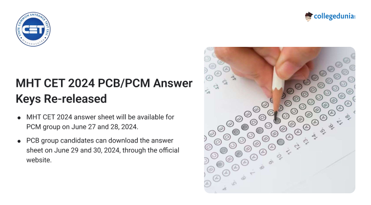 MHT CET Cell Re-Opens Facility to Download PCB & PCM Answer Keys; Get ...