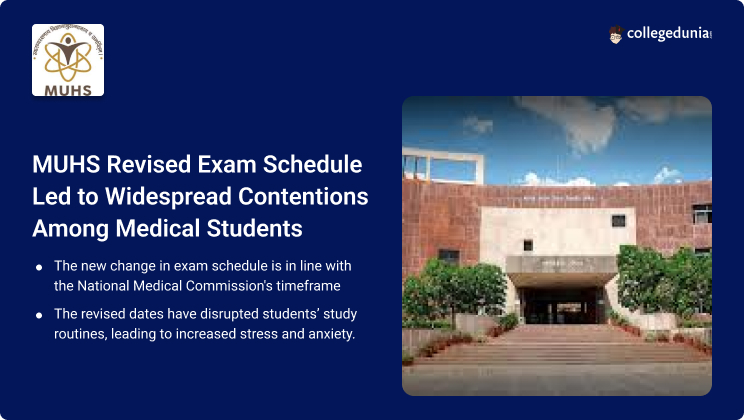 MUHS Revised Exam Schedule Led to Widespread Contentions Among Medical ...