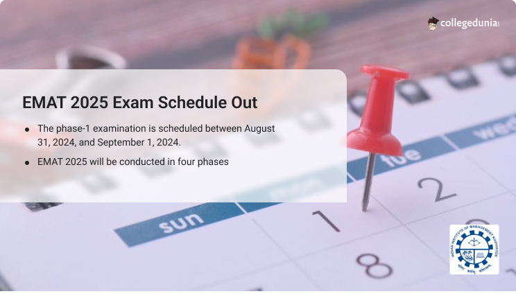 EMAT 2025 Exam Dates Out, Phase 1 Registration to Start from July 25 ...