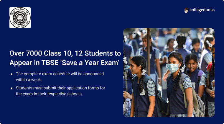 Tripura's 'Save a Year' Exam to be Held for 7000 Students in July 2024 ...