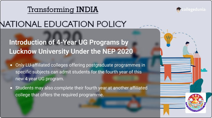 Lucknow University to Announce Admission Process of 4-Year UG Programs ...