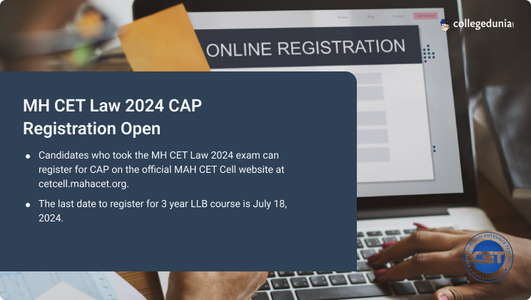 MH CET Law 2024 CAP Registration Open for 3 Year and 5 Year LLB Program ...