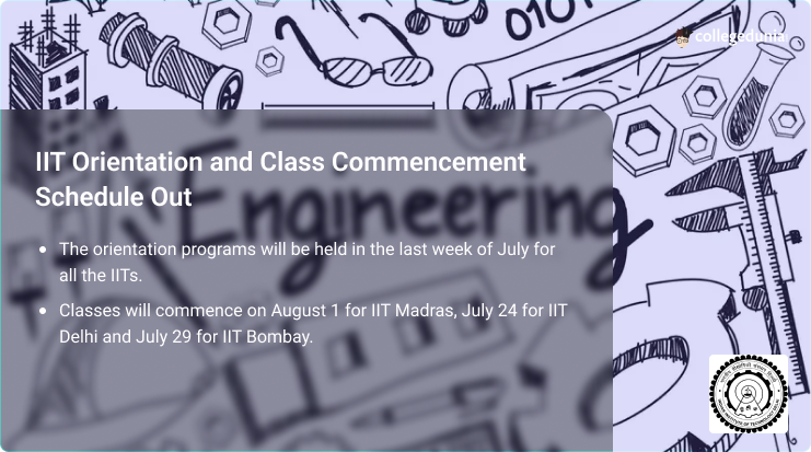 IIT Orientation and Commencement 2024 Schedule Out, Get Institute-wise ...