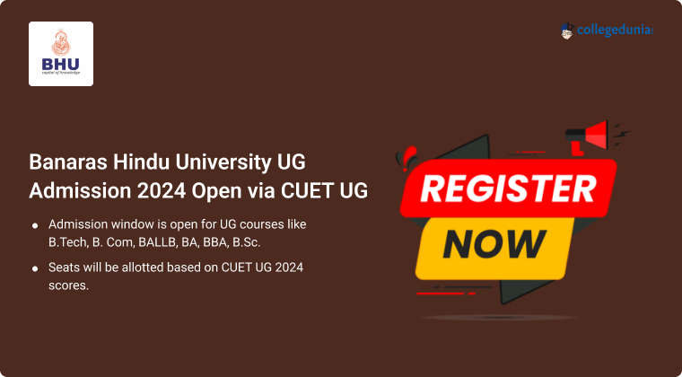 Banaras Hindu University UG Admission 2024 Open via CUET UG @bhucuet ...