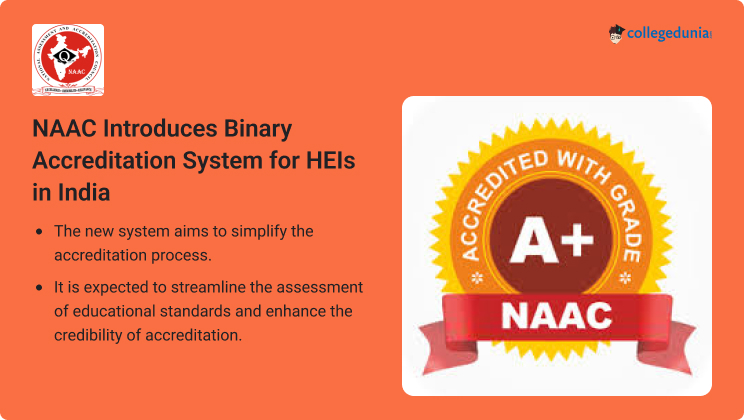 NAAC Introduces Binary Accreditation System for HEIs in India; To be Launched in September
