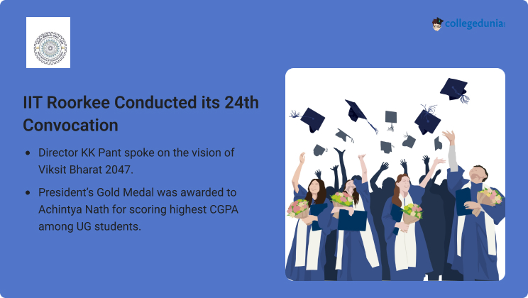 IIT Roorkee Conducted its 24th Convocation; Over 2,500 Graduates Honored