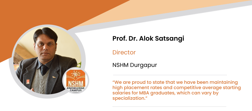 NSHM Durgapur: Prof. Dr. Alok Satsangi, Director