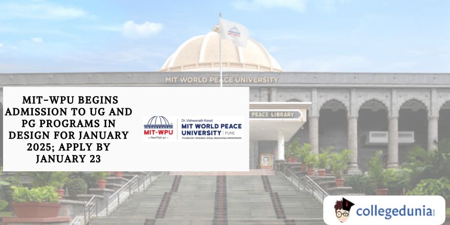 MIT-WPU Begins Admission to UG and PG Programs in Design for January ...
