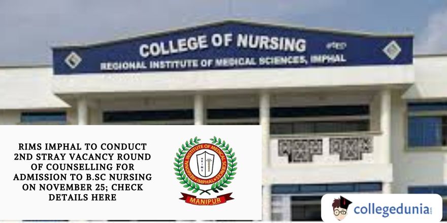 RIMS Imphal to Conduct 2nd Stray Vacancy Round of Counselling for ...