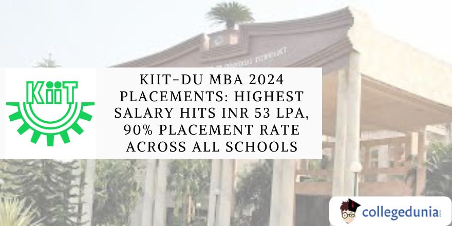 KIIT Concludes MBA 2024 Placements