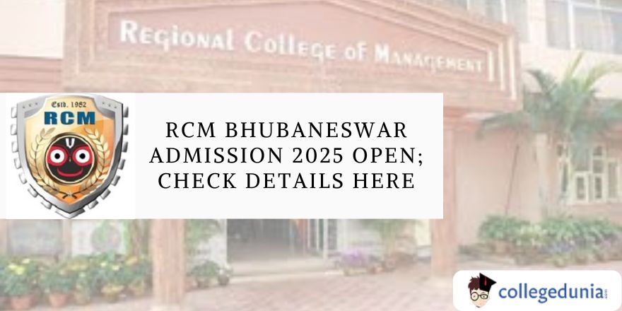 RCM Bhubaneswar Admission 2025 Open