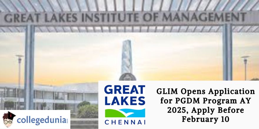 GLIM Opens Application for PGDM Program AY 2025, Apply Before February 10