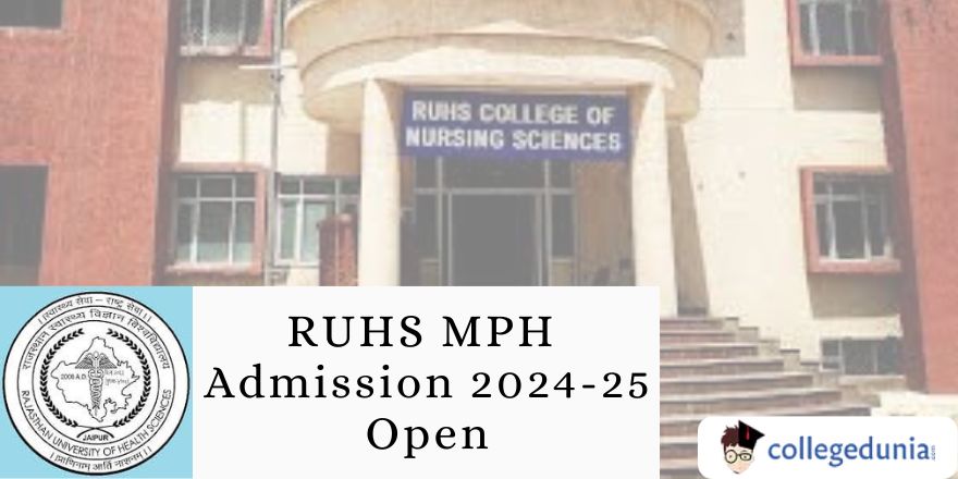 RUHS MPH Admission 2024-25 Open; Apply by February 1