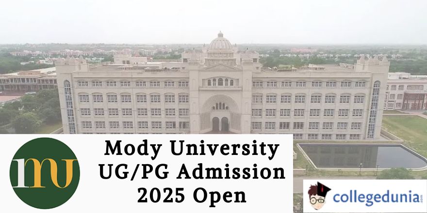 Mody University UG/PG Admission 2025 Open; Apply Now!